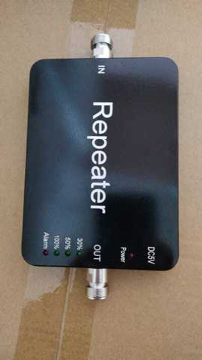 Репитер Lintratek KW20A, для сетей 3G, усиление сигнала, черный