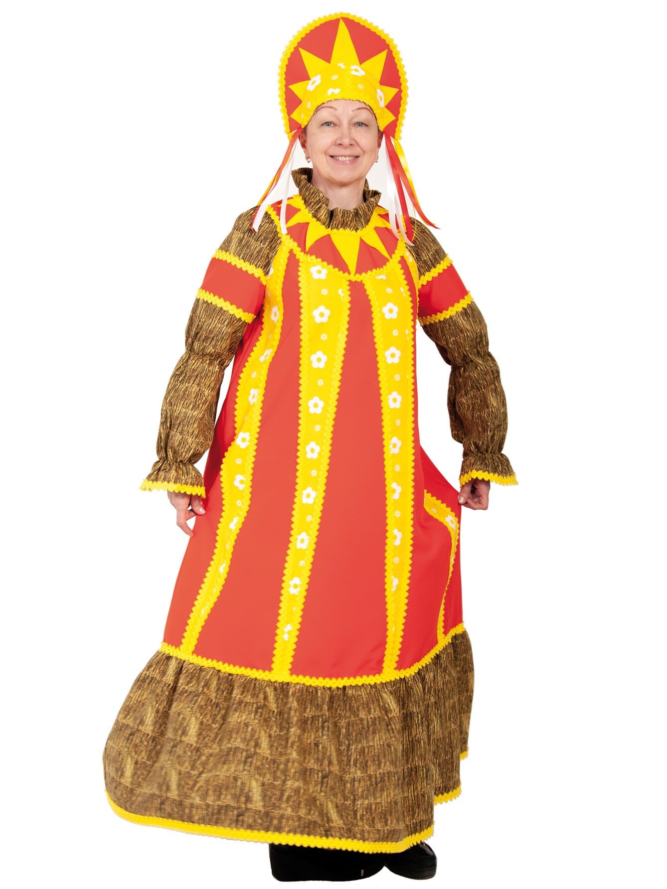 Костюм взрослый Масленица (46-48) на русские народные гуляния