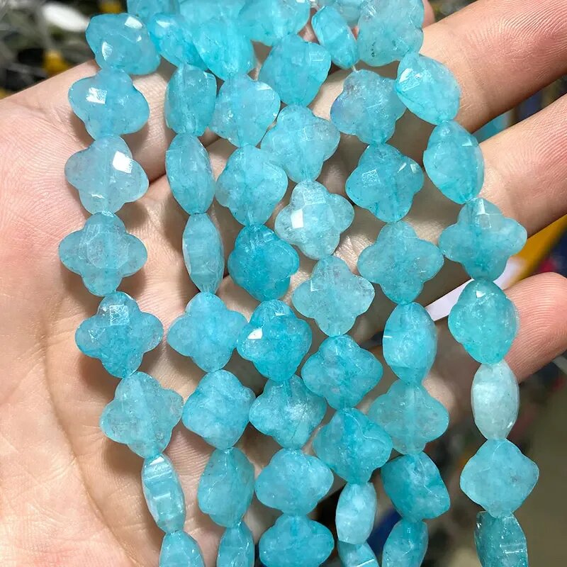 Бусины из натурального камня LUOMAN XIARI для браслетов