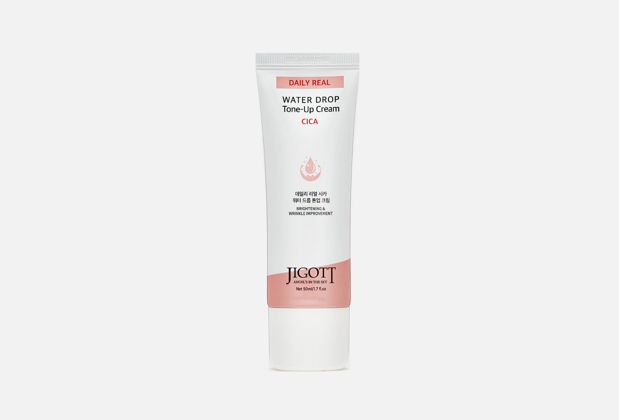 Крем для улучшения тона с центеллой JIGOTT DAILY REAL WATER DROP Tone Up Cream CICA 50 мл