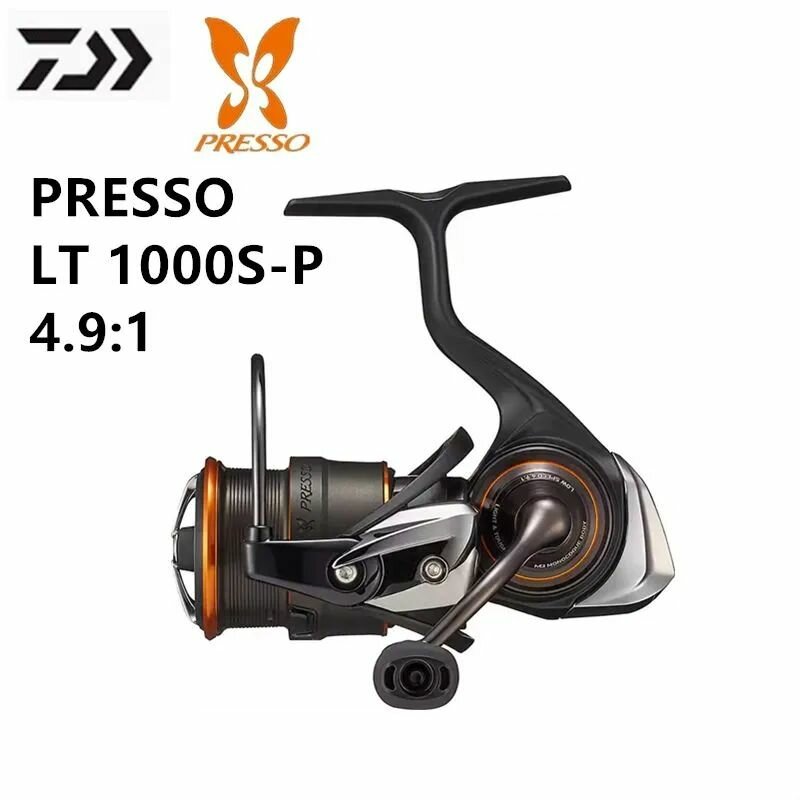 Катушка Daiwa 21 PRESSO LT 1000S 4.9:1 12+1BB Свиток рыболовного колеса
