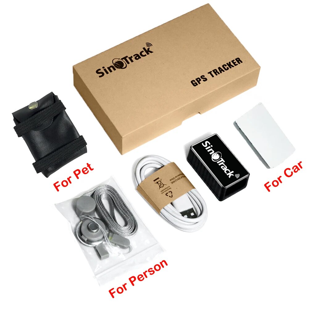 GPS-трекер со встроенным аккумулятором и поддержкой GSM, ST-903-Bag