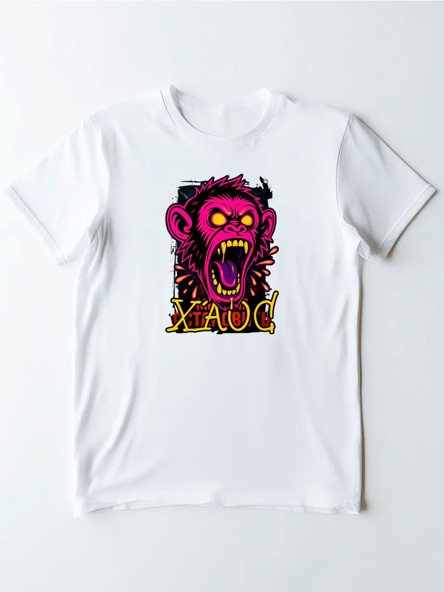 Футболка хаос горилла