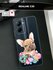 Чехол на Realme C33 / Реалми С33 с принтом "Бульдог и сладости", прозрачный