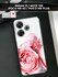 Чехол на Xiaomi Redmi Note 13R/Redmi 13/Poco M6 4G/M6 Plus с принтом "Пионы на б...