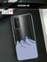 Силиконовый чехол на Honor 30 / Хонор 30 с принтом "Гора", прозрачный
