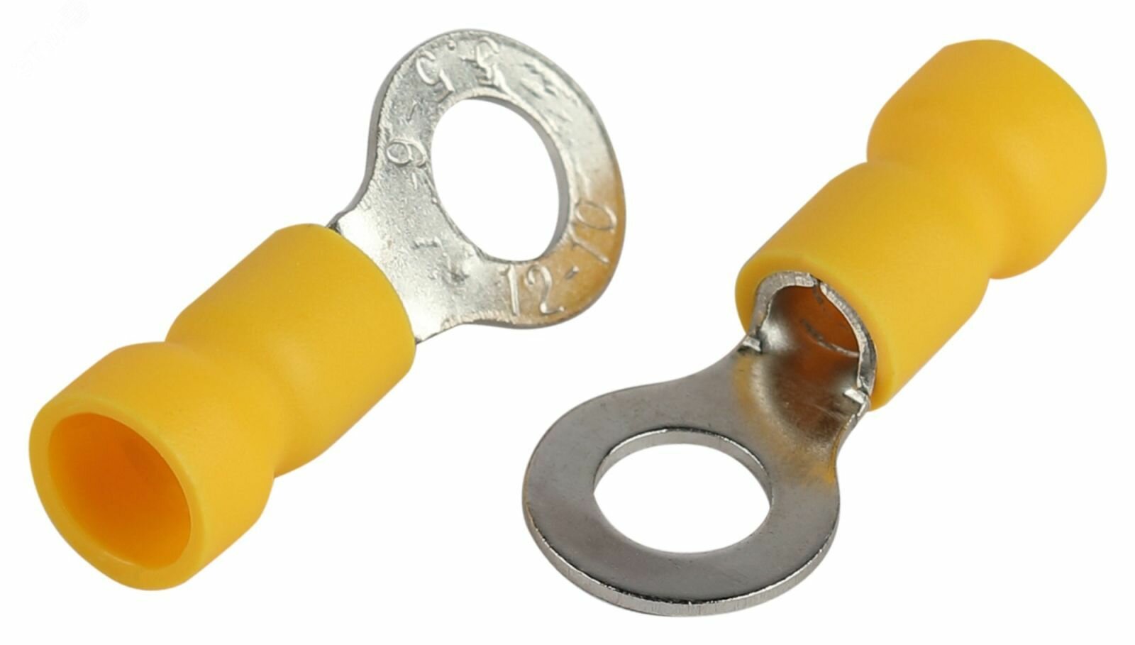 Набор наконечников кабельных Эра НКИ 6.0-6, кольцевые, с изолированным фланцем, 50 шт