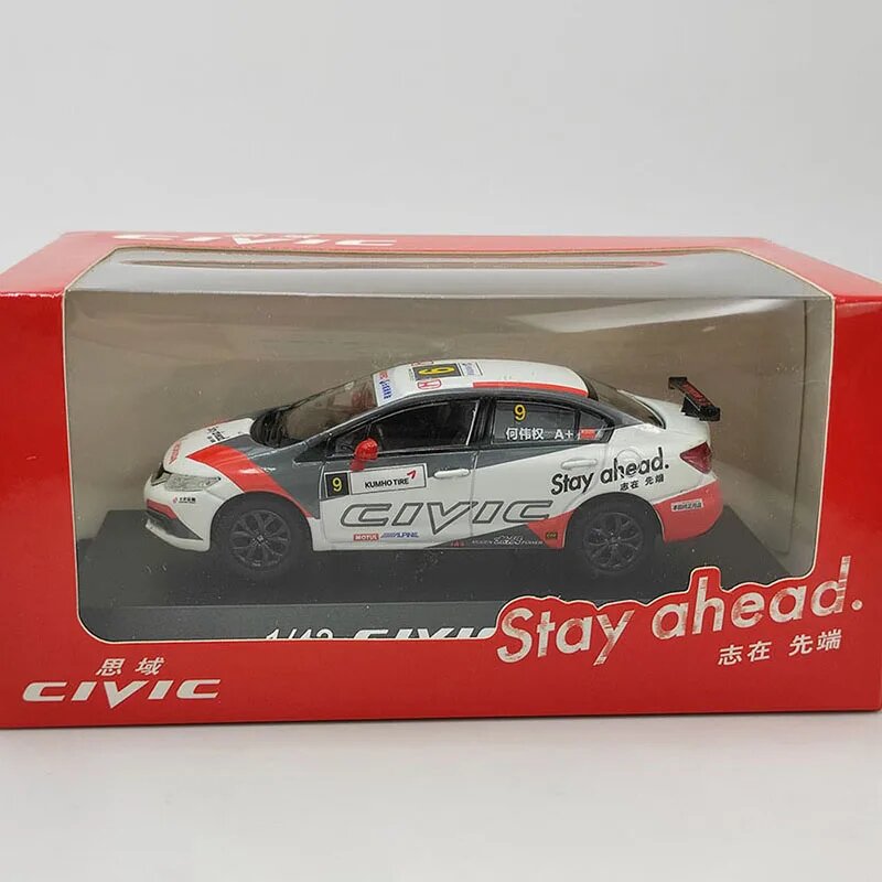 Масштаб 1:43, литой под давлением сплав Honda Civic 2015, гоночные игрушки, модель автомобиля, классические подарки для взрослых, сувенир, коллекционные предметы, статический дисплей, 01