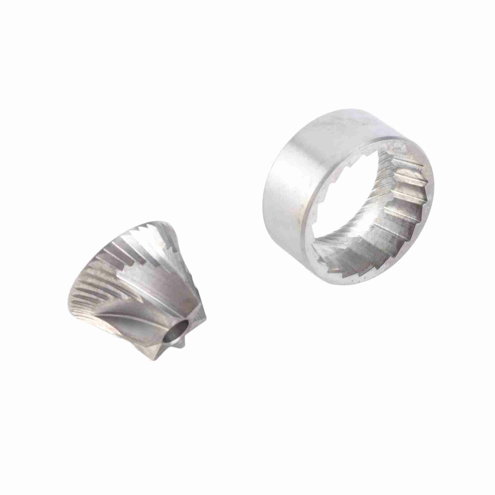 Дисковый шлифовальный сердечник для кофемолки из нержавеющей стали 420, комплект шлифовальных дисков для кофейных зерен, шестизвездочный конус