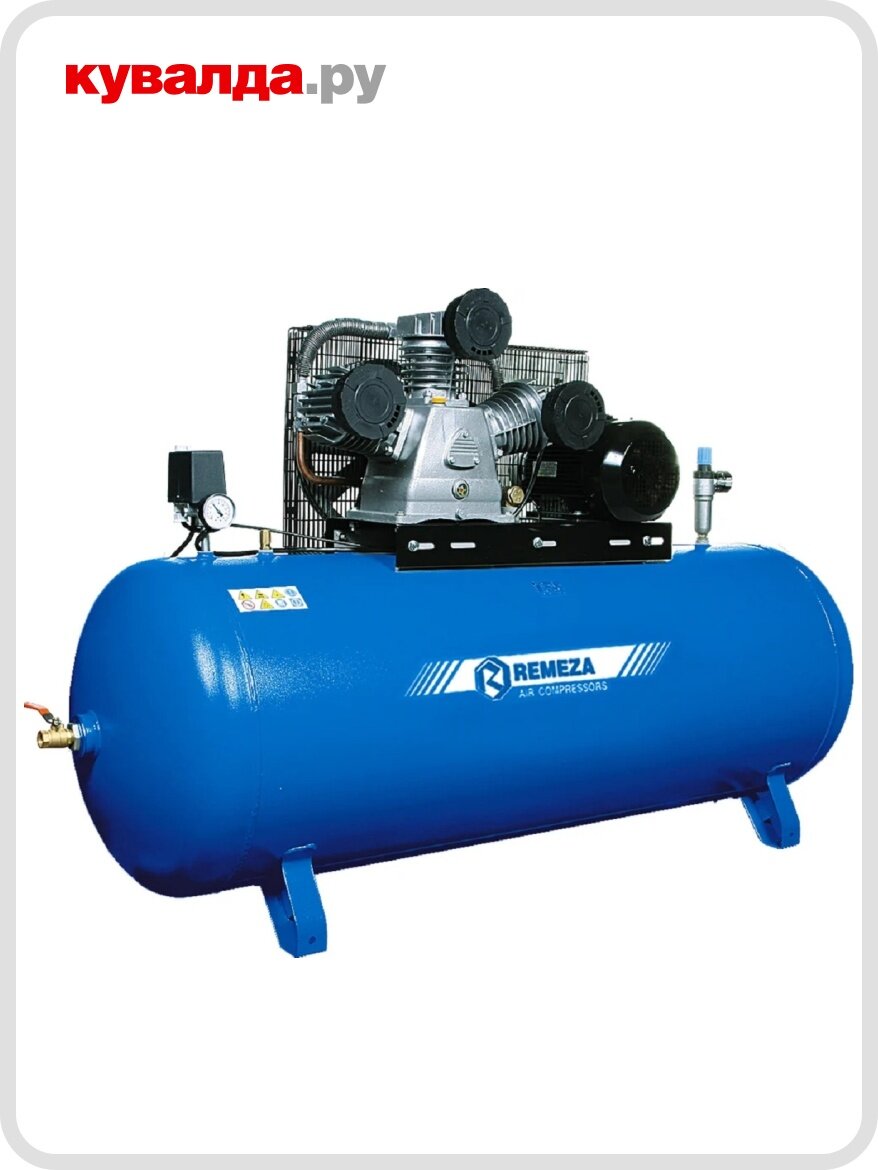 Компрессор поршневой REMEZA СБ4/Ф-500. LВ75