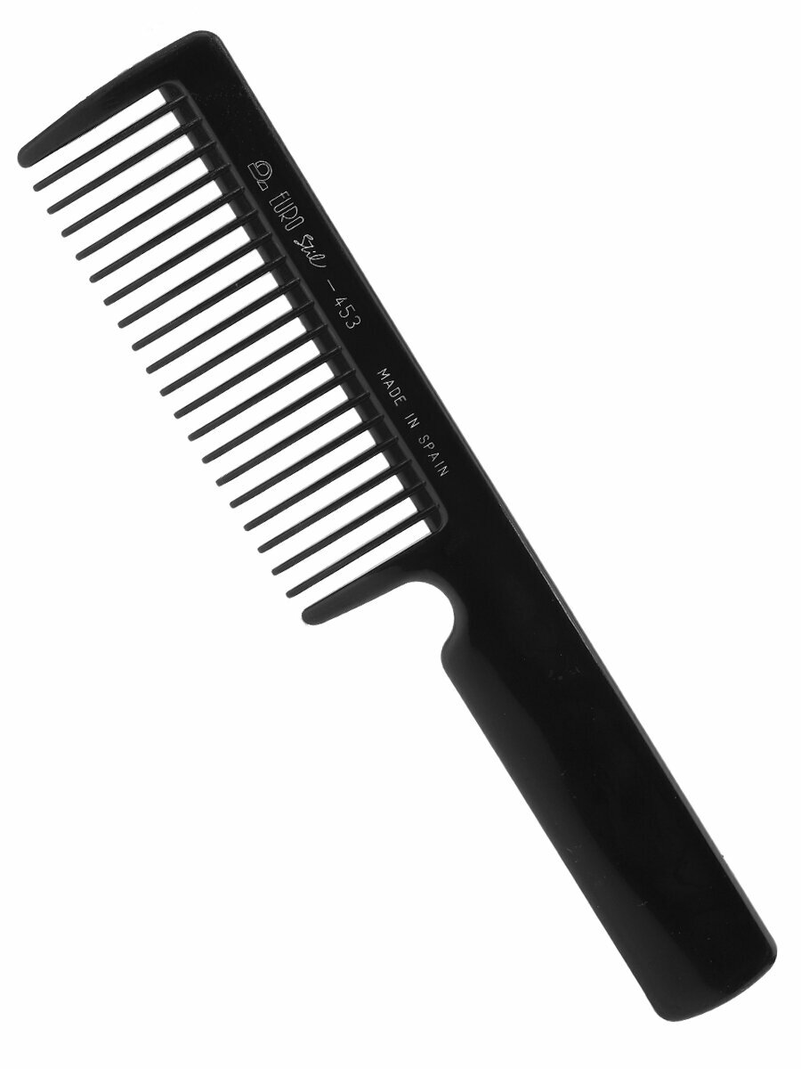 Расчёска Eurostil Professional, плоская, с редкими зубцами, пластик