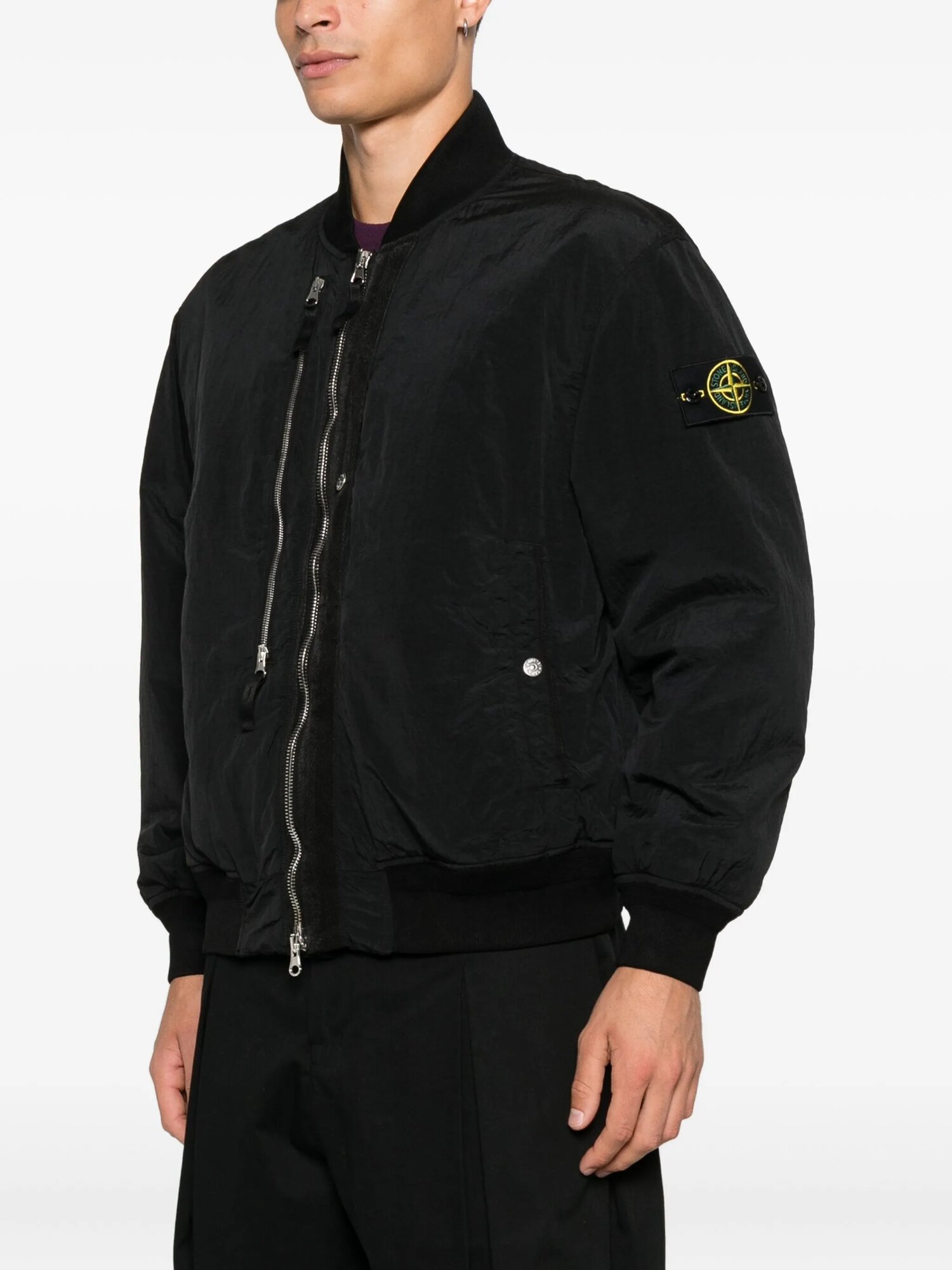 Куртка Stone Island Compass, размер L, black/black — фото 1
