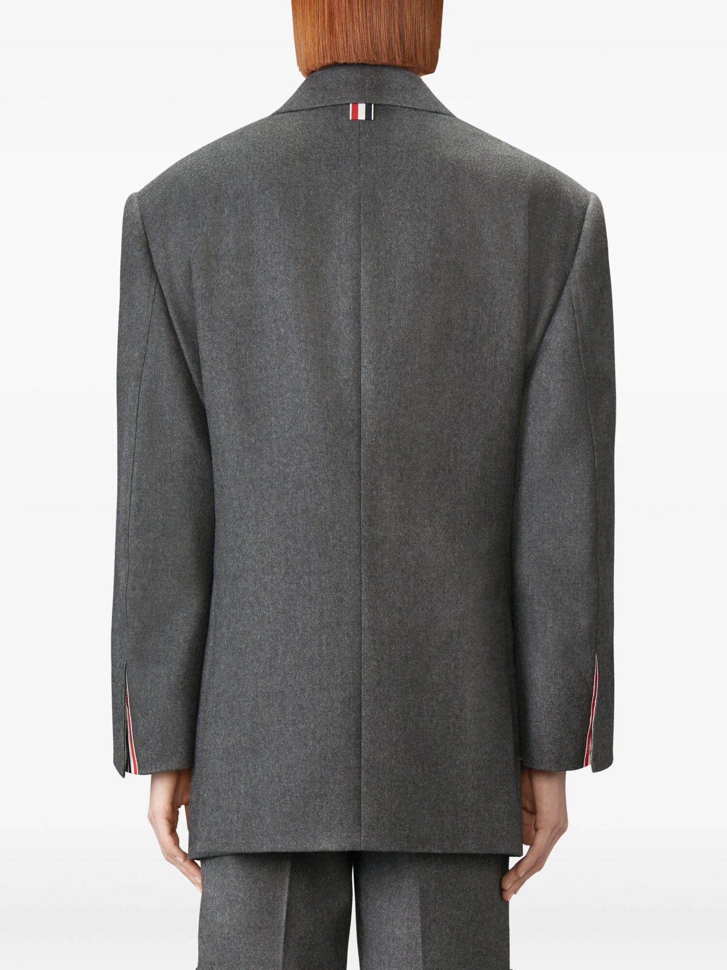 Пальто THOM BROWNE, размер 40, grey — фото 1