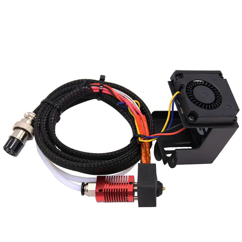 Полностью собранный комплект экструдера Hotend 12 В/24 В 40 Вт с печатающей головкой и вентилятором 4010 для деталей 3D-принтера Ender3V2 CR-10 Ender3