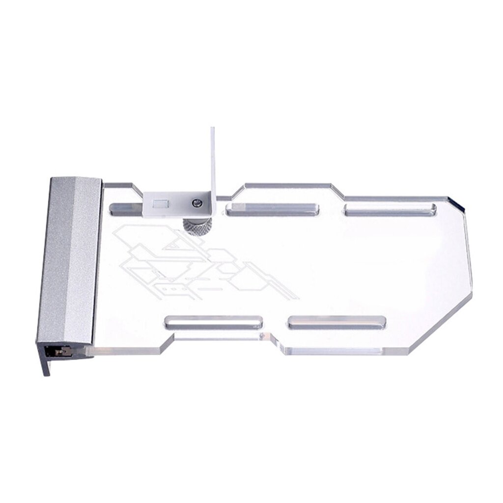 Современный акриловый держатель видеокарты с многопозиционной регулировкой ARGB Эффектов