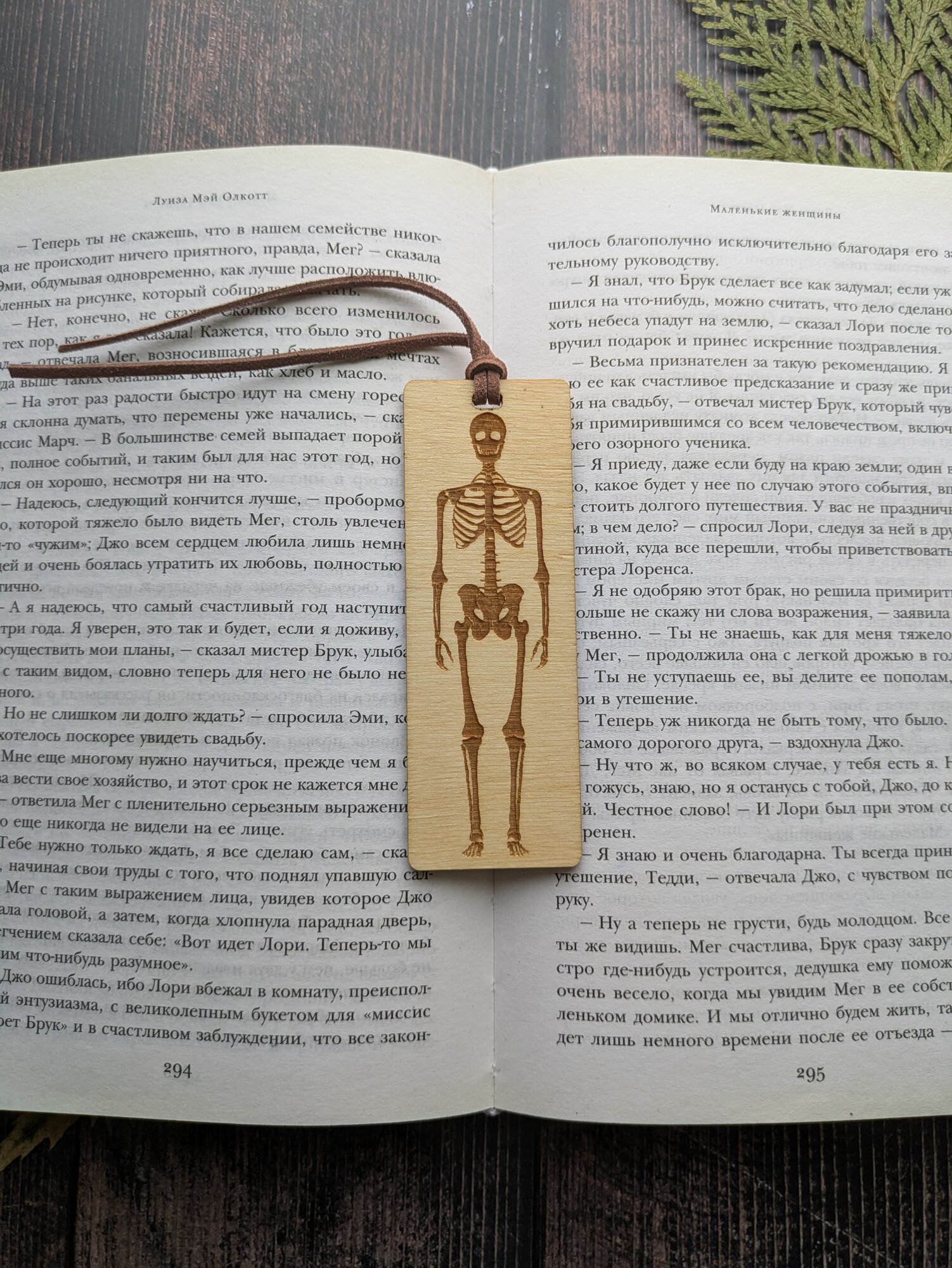 Закладка Скелет