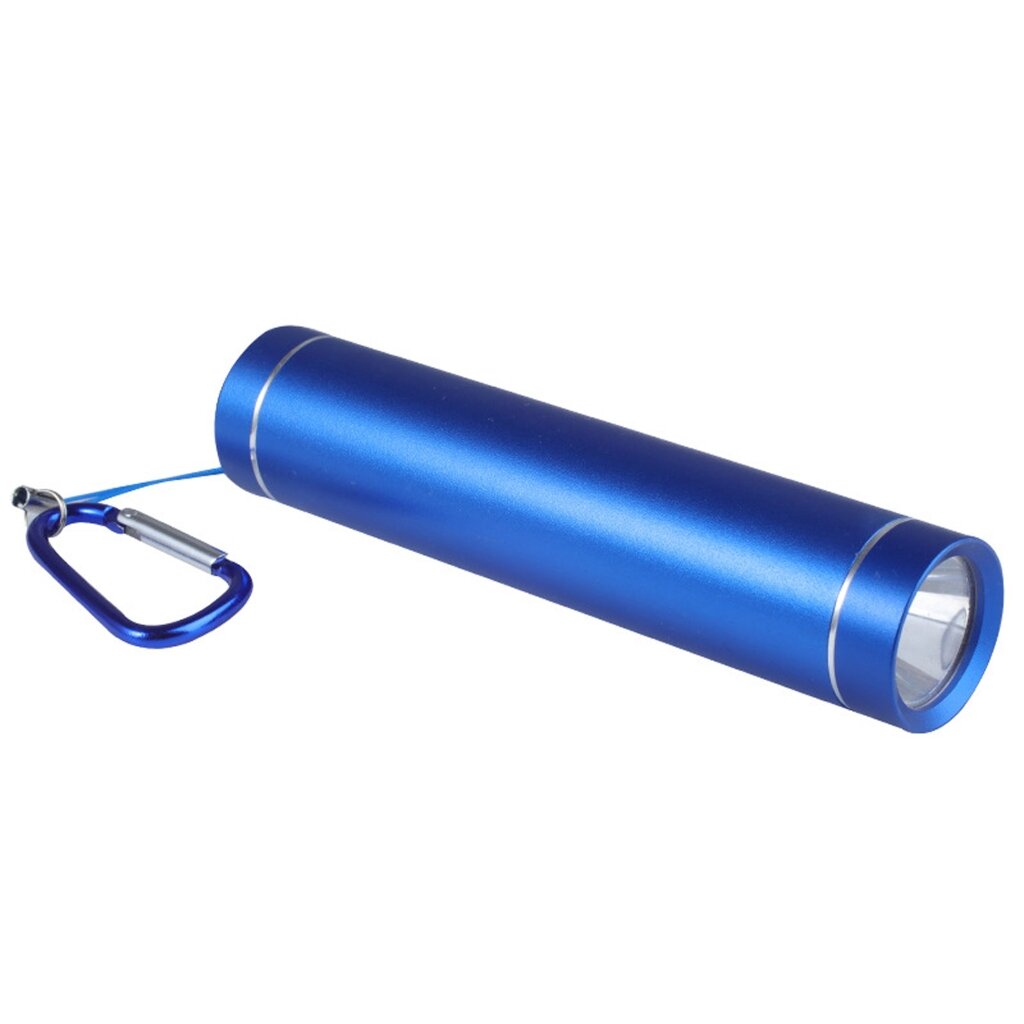 Материал набора светодиодных фонариков с цилиндрическим блоком питания 21700-синий