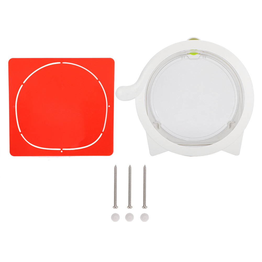 Пластиковые кошки формируют дверные поставки аксессуаров, домашних животных внедряют/из -за свободного вращения выключатель белый