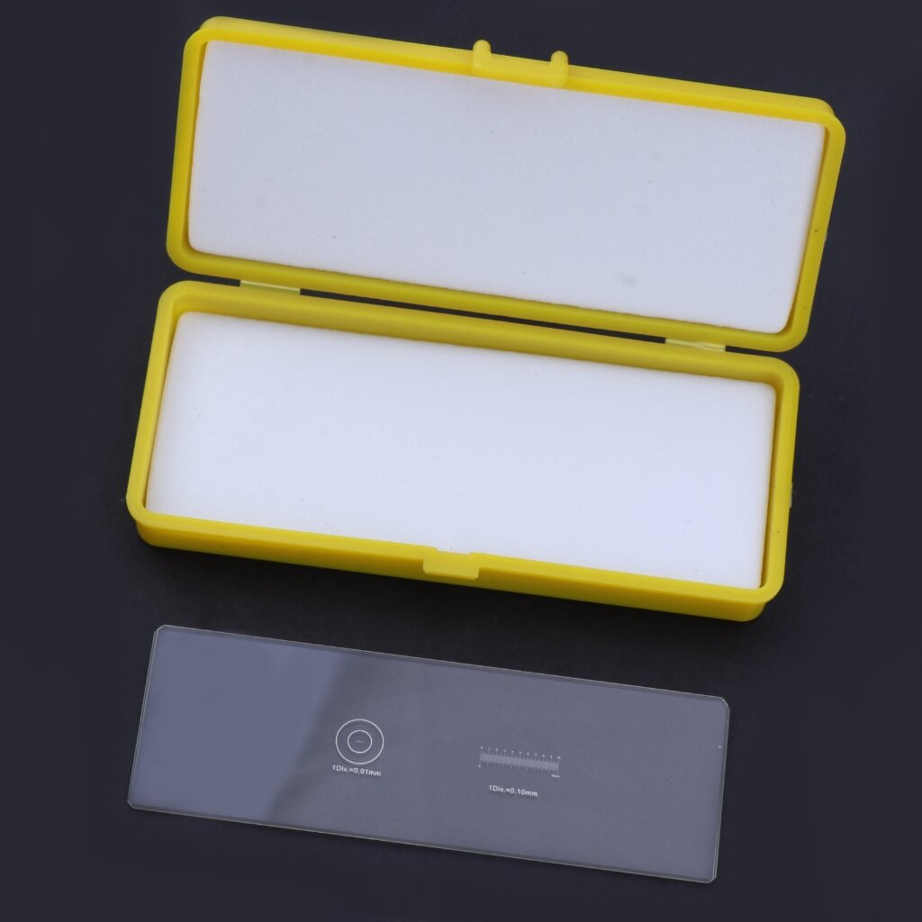 0,01 мм Микроскопы Сетка Калибровка Камера Слайд Линейка Кресты Предметный столик Микрометры Многофункциональные Микроскопы Калибровка