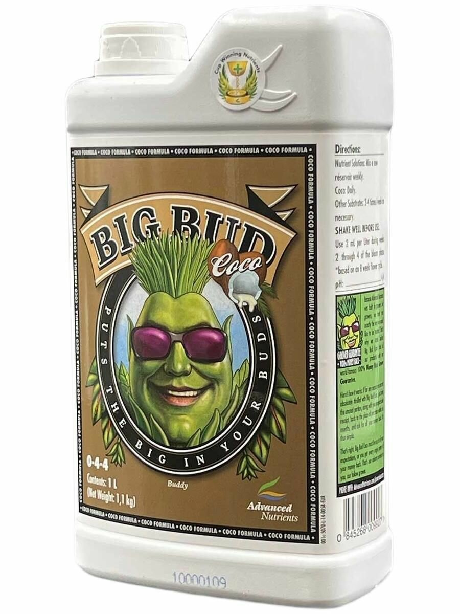 Добавка для цветения Advanced Nutrients Big Bud Coco Liquid 1 л — фото 1