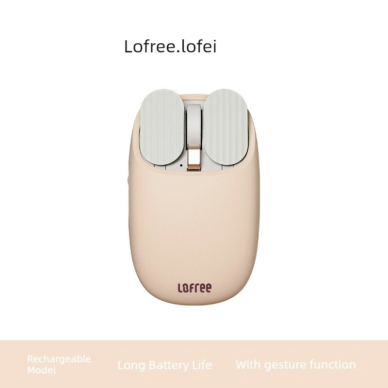 LOFREE Lofei красный чай с молоком розовое золото мышь картофельные чипсы беспроводной Bluetooth павлин серебро чернила