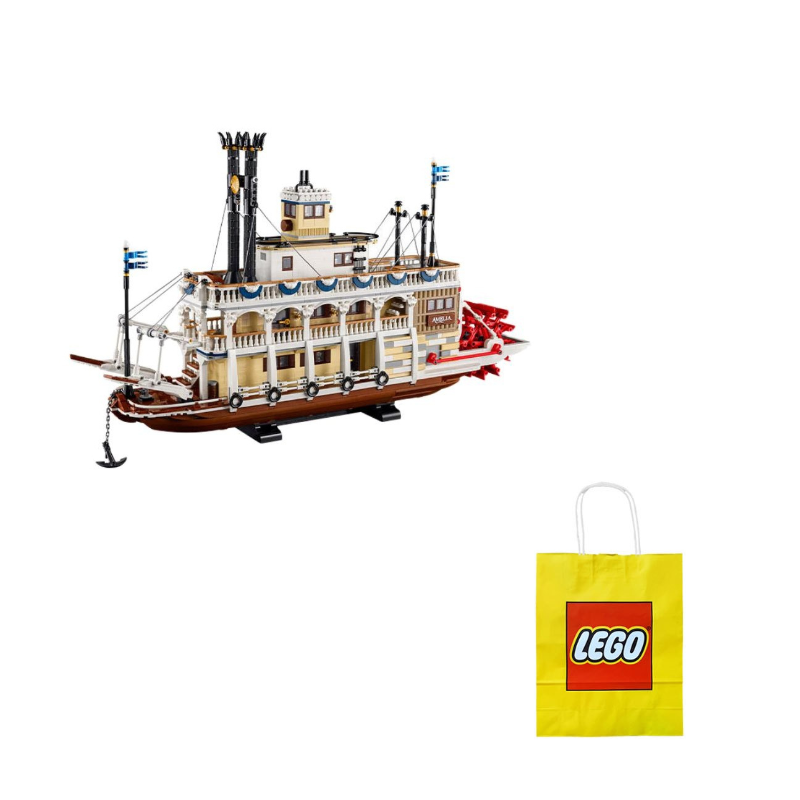 LEGO Канал Пароход Конструкторы 4090 шт. 21356 Белый