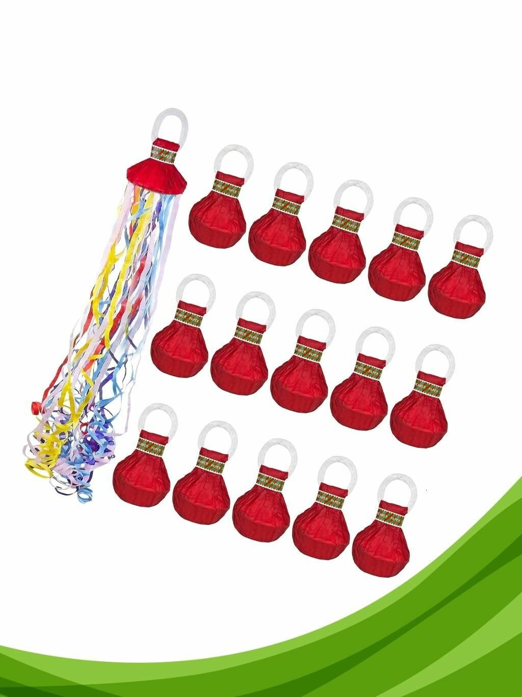 Разноцветные конфетти-пушки для праздников