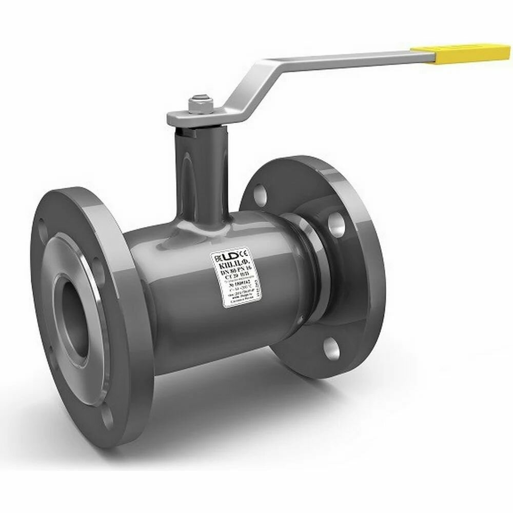 Шаровой кран LD ДУ 50/40 PN40 фланцевый кшцф вода L 180 мм 537287 LD 12200509402MULD000000000