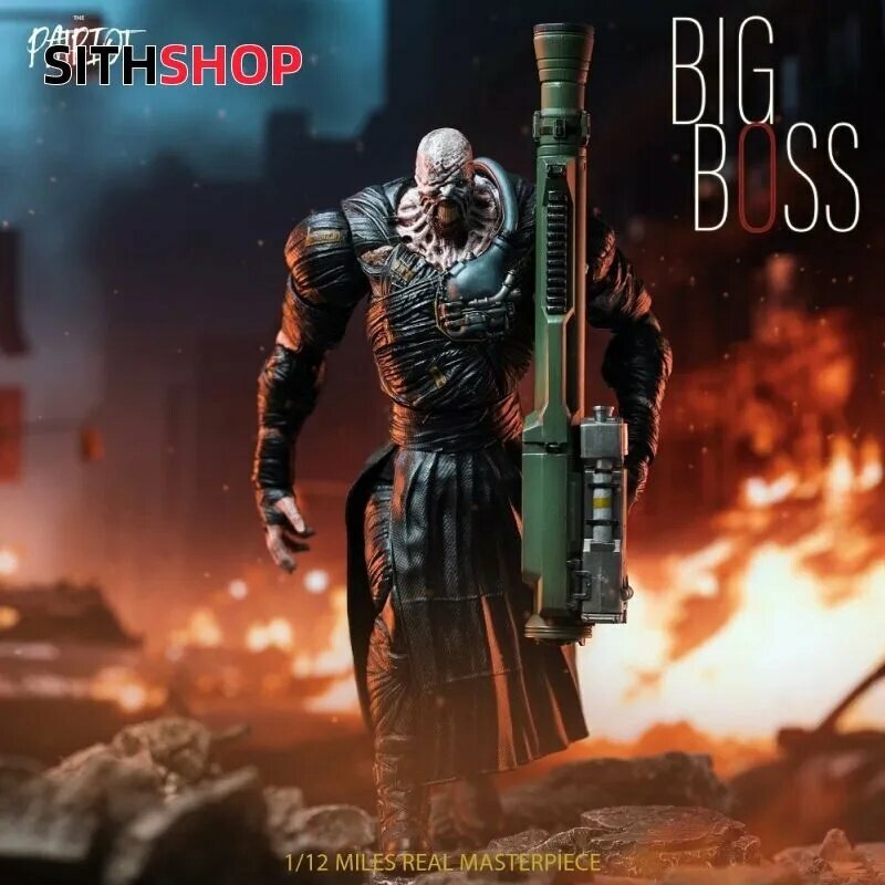 Фигурка Patriot studio Resident Evil The Big Boss Nemesis 6 Inch Action Figure