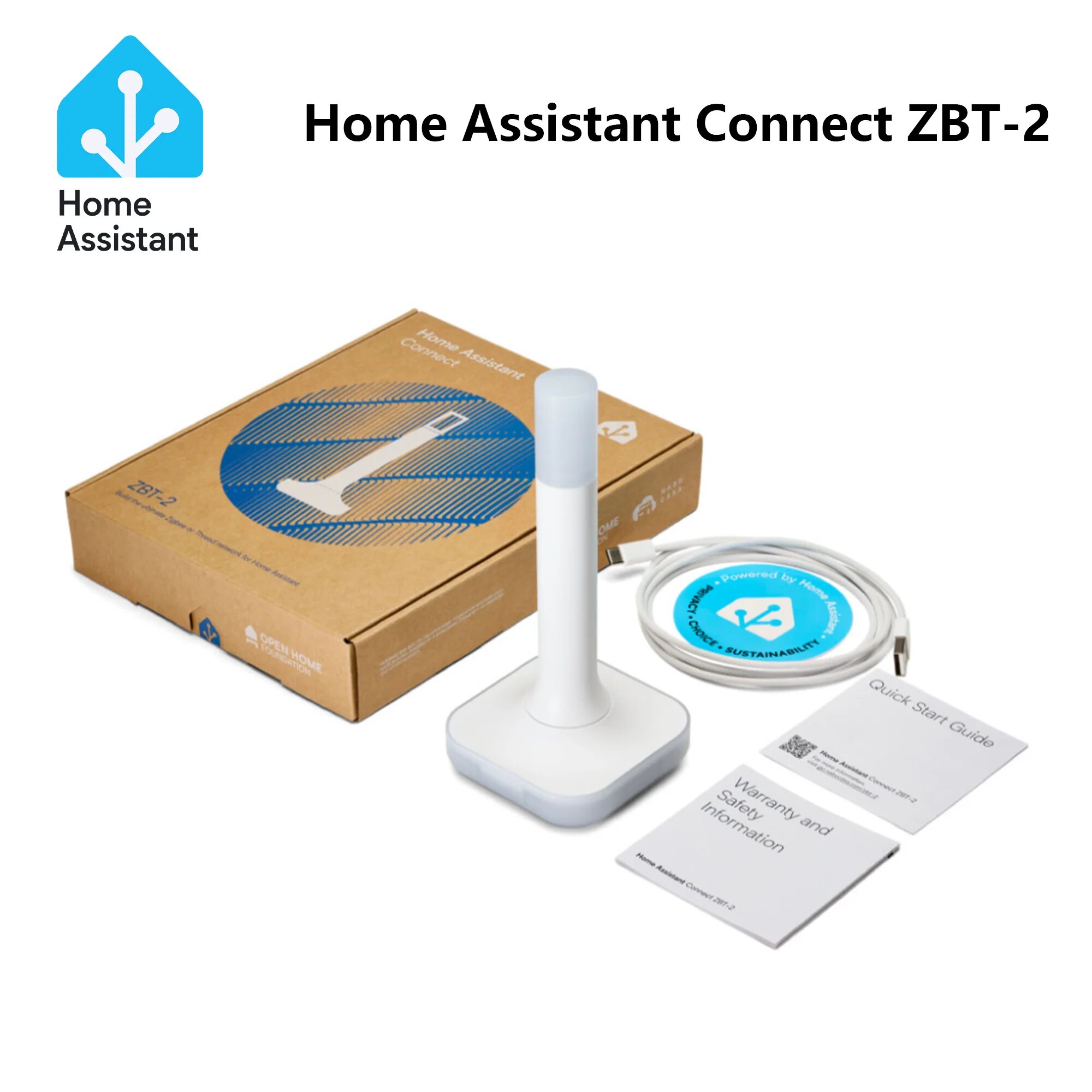 Home Assistant Connect ZBT-2, самый лучший способ добавления устройства Zigbee, Matter или Thread для домашнего помощника идеально подходит для умного дома