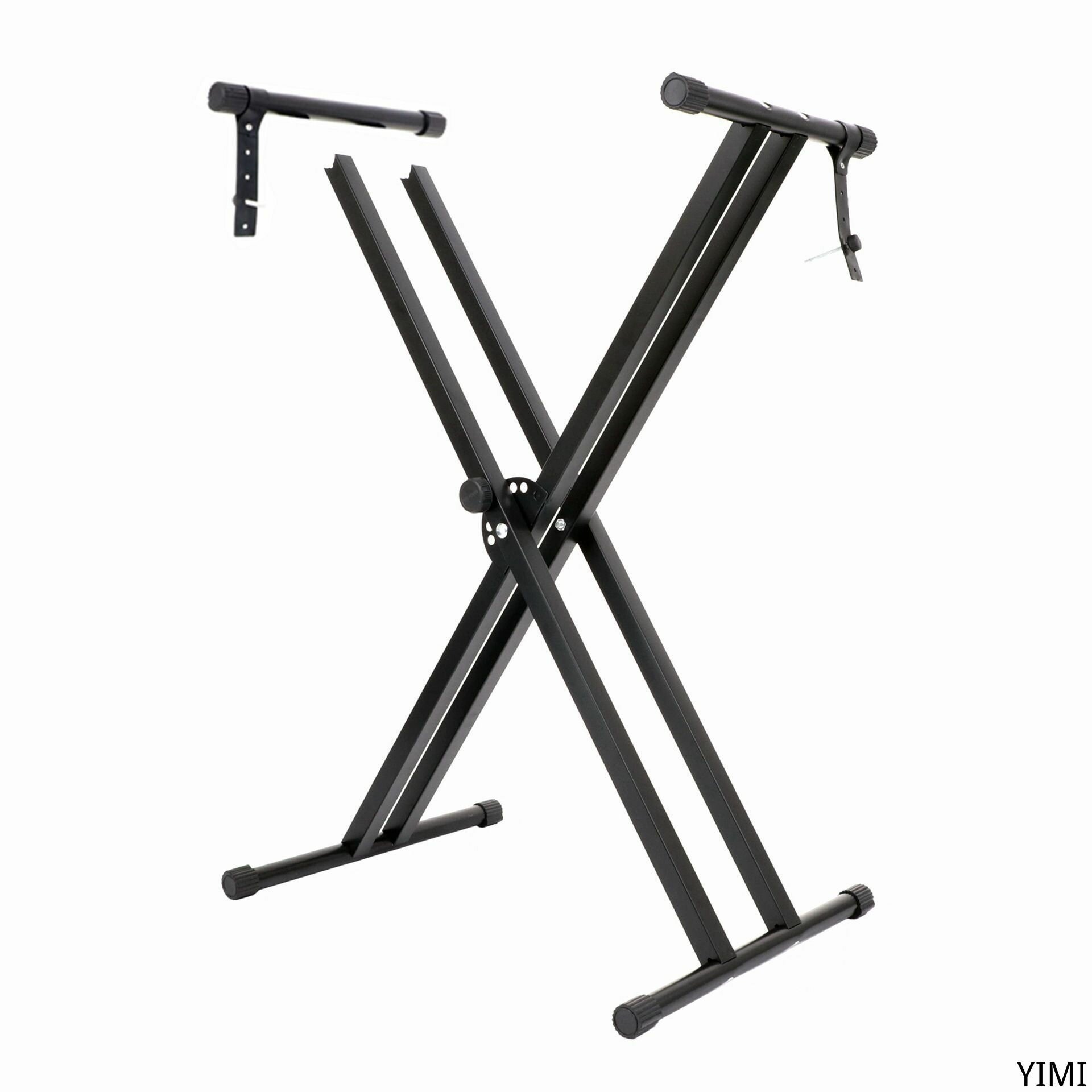 Регулируемая подставка для клавиатуры Heavy Duty Double X Piano Stand с фиксирующим ремешком Для 61 76 88 клавиш