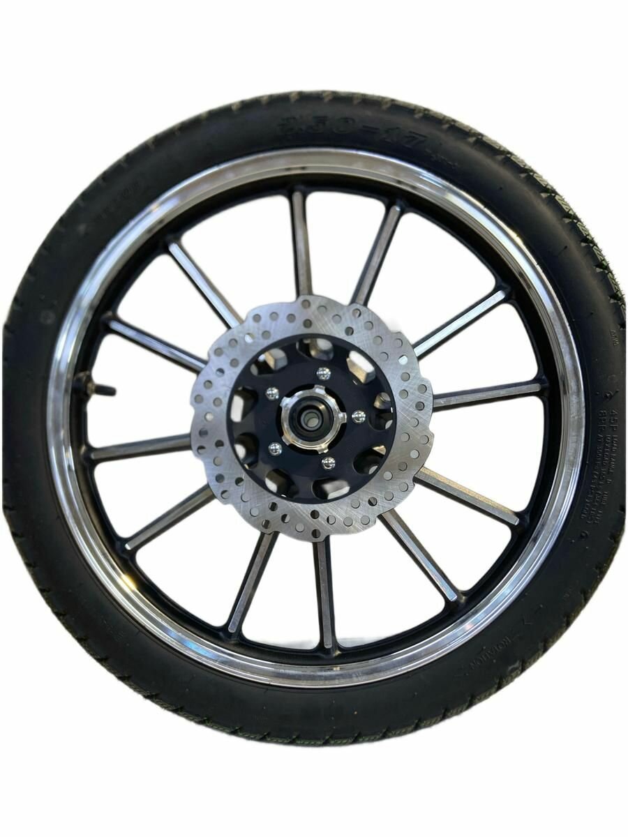 Колесо в сборе переднее 17д Альфа Ягуар, Турист, RS