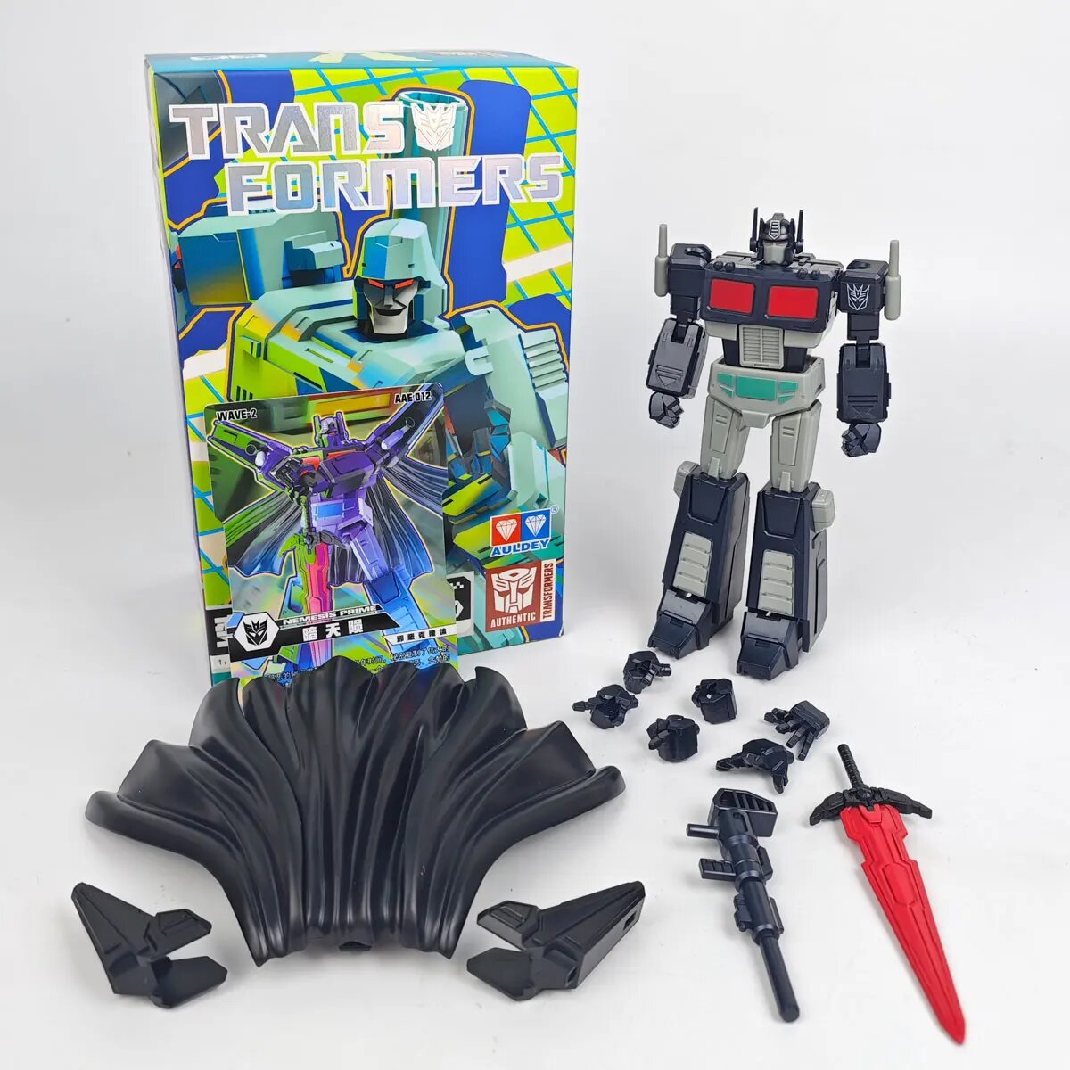 Трансформеры Hasbro AULDEY AAE Wave 2 Серый, Nemesis Prime