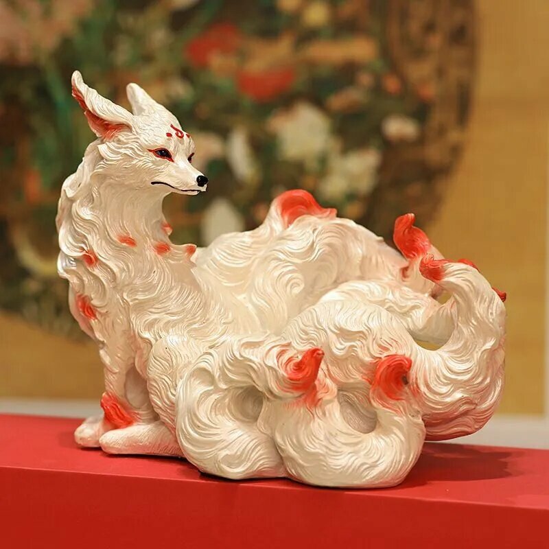 Статуя девятихвостой лисы