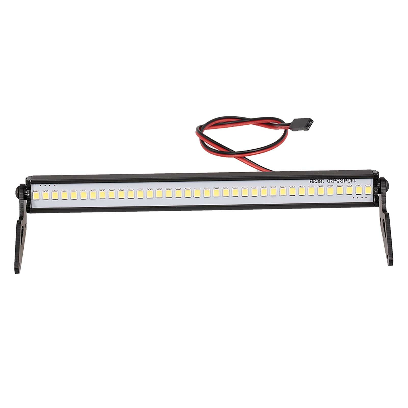 Металлическая люстра для крыши светодиодная панель из 36 светодиодов для 1:10 RC вездеходов Traxxas Trx-4 SCX10 90027 SCX10 II 90046 RC4WD D90, белый цвет, напряжение 4.8V~11V, набор из 1 штуки