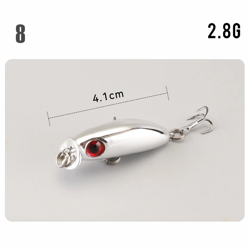 OUZEY Воблер Minnow 4.1 см, silvery