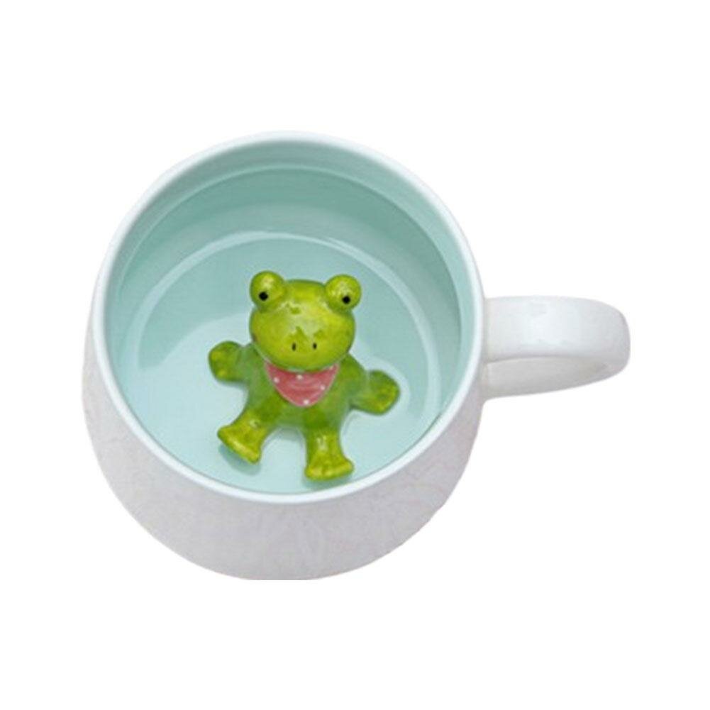 Керамическая кружка с 3D пандой, 400 мл, для кофе и чая, подарок на день рождения, Новый год