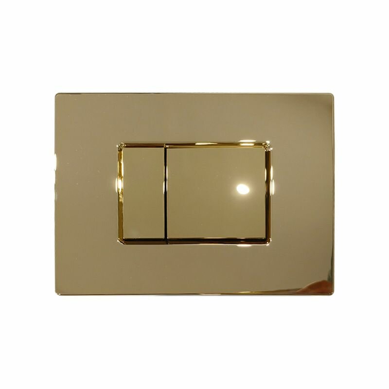 Кнопка смыва скрытого бака Grohe Skate Cosmopolitan Золото матовое шлифованное Пневматическая кнопка