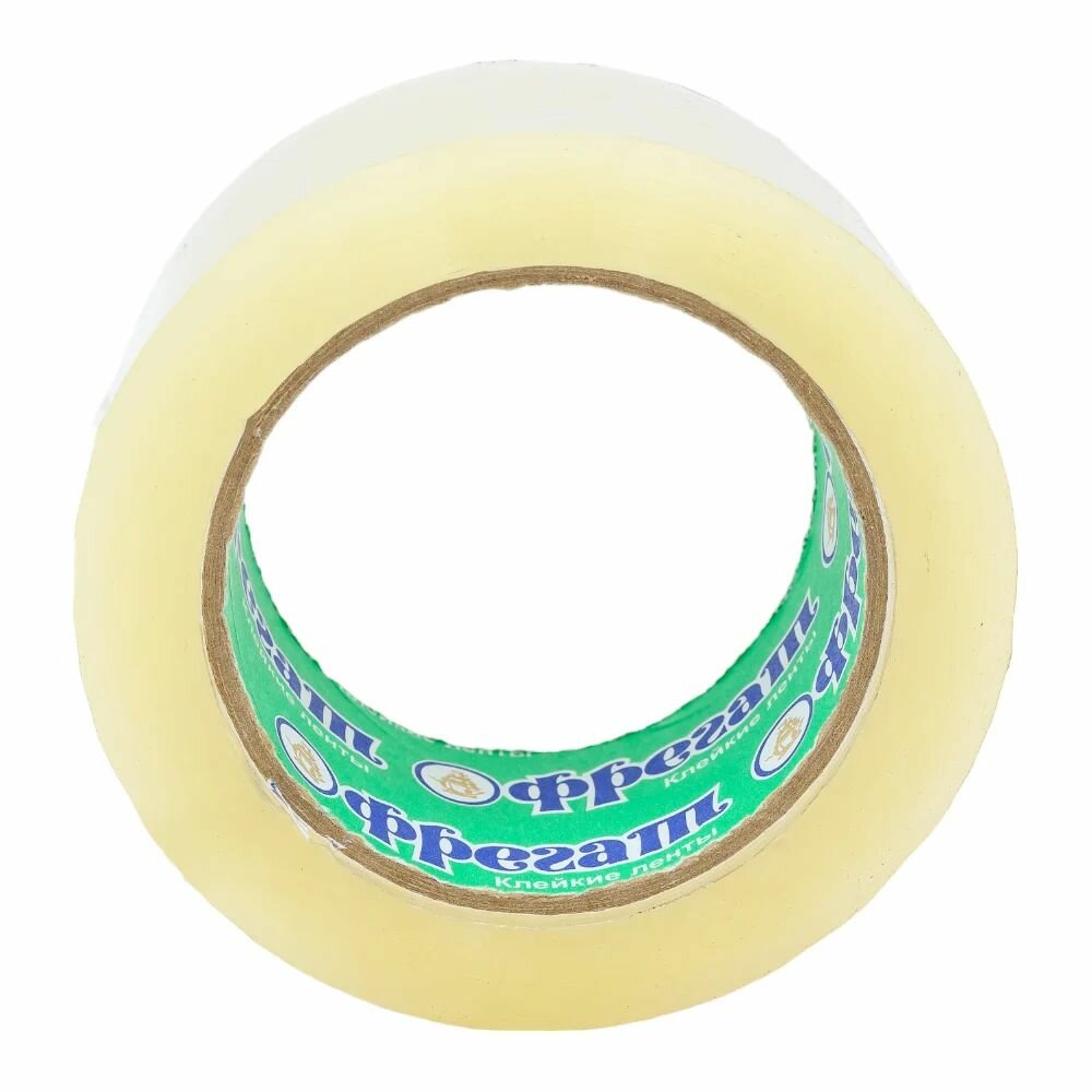 Клейкая лента Фрегат прозрачная, 48 ммх120 м С04