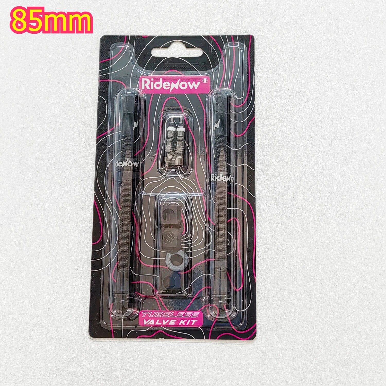 Клапан для бескамерных шин Ridenow, клапаны Presta из алюминиевого сплава, 45 мм, 65 мм, 85 мм, F/V, соски, латунный сердечник, аксессуары для шоссейного велосипеда