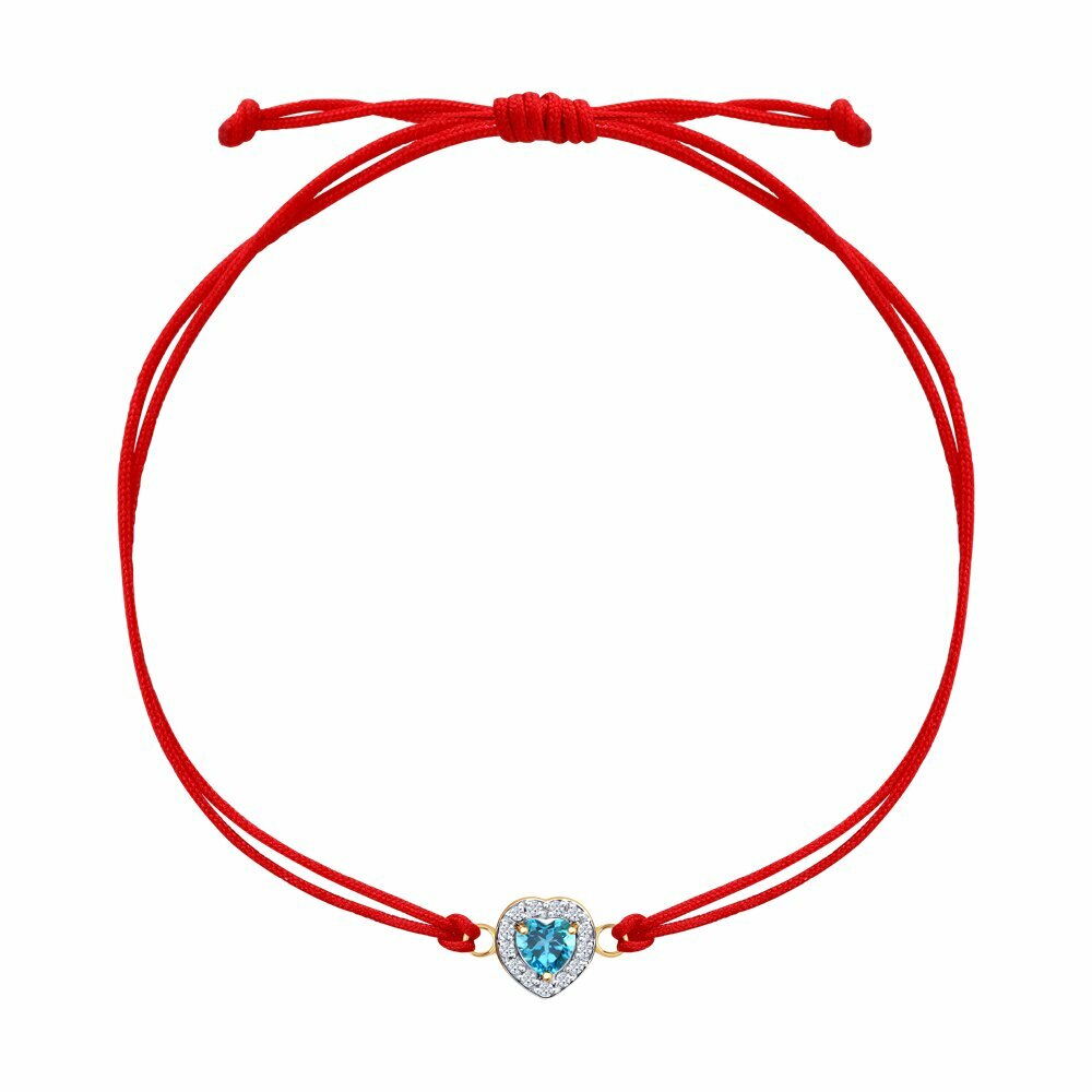 Браслет, красное золото, 585 проба