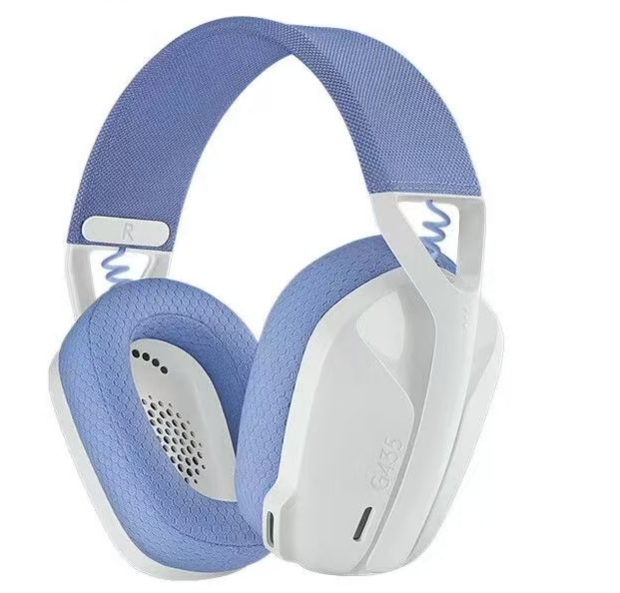 Беспроводная компьютерная гарнитура Logitech G G435, бело-голубой