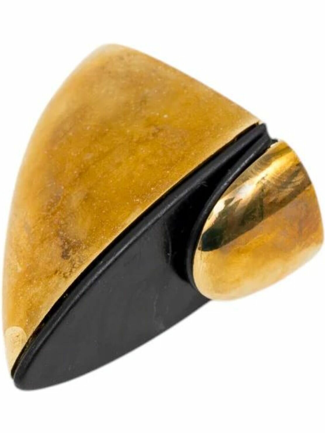 Полкодержатель Tech-Krep/Zitar пеликан, средний, золото (1 шт) - пакет 129935