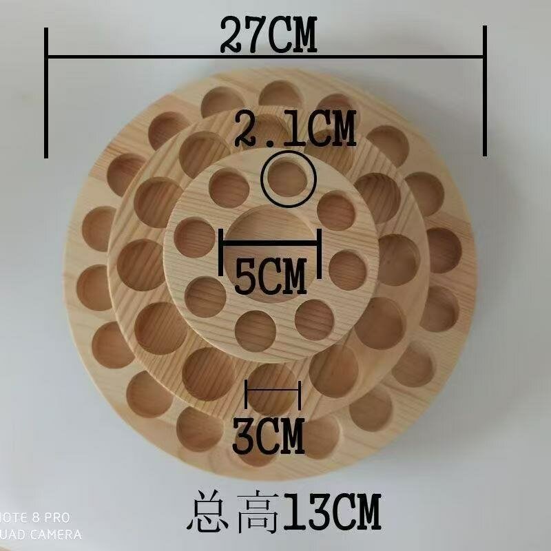 В наличии деревянная подставка для эфирных масел, вращающаяся подставка для ароматерапии, многоуровневая настольная стойка для хранения косметических бутылок