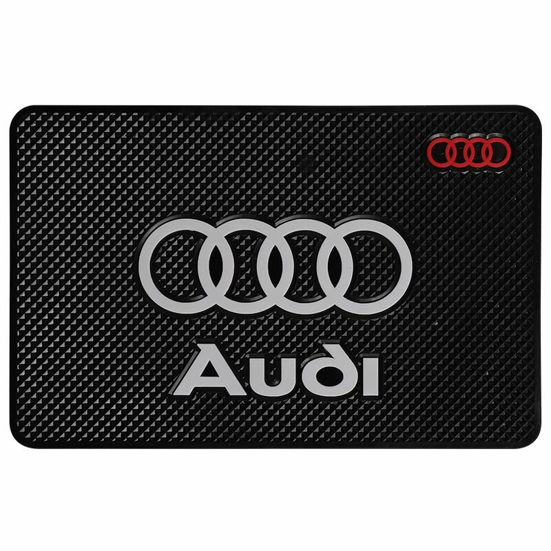 Противоскользящий коврик на панель автомобиля, держатель для телефона, нескользящий коврик Audi