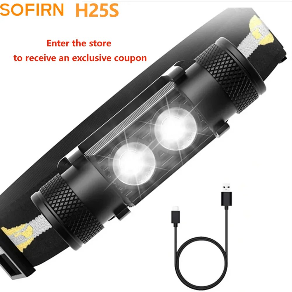 Sofirn H25S Налобный фонарь белый свет