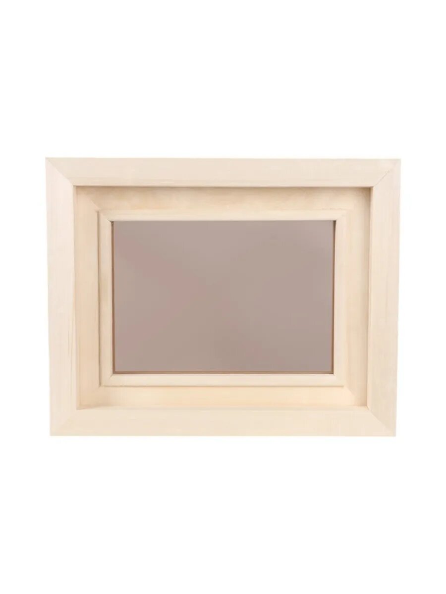 Деревянное окно для сауны и бани 40x50 см