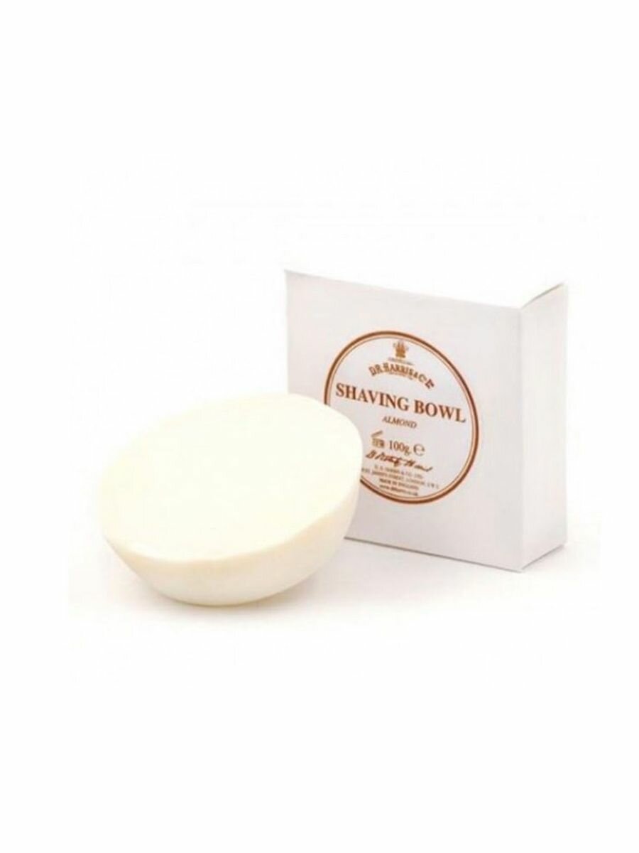 Мыло для бритья D.R. Harris с миндалём сменный блок, 100 гр