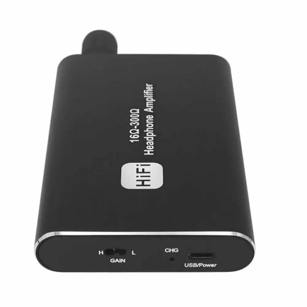 Бесшумный усилитель для наушников, усилитель для наушников с перезаряжаемой батареей, портативный мини-Hifi усилитель для наушников для телефона