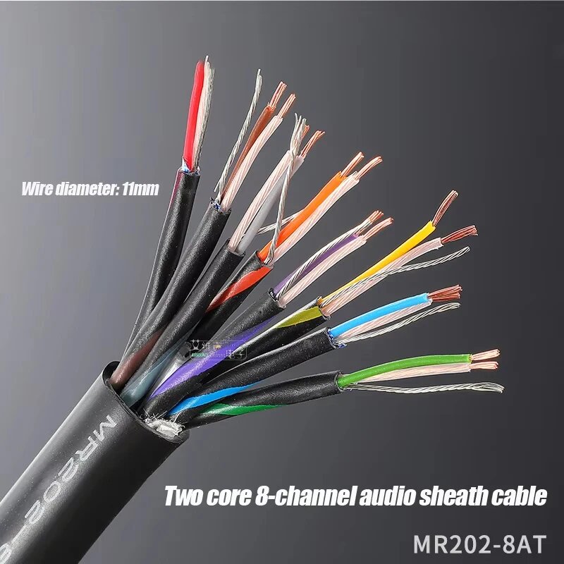 Аудиокабель MR202-8AT 8 каналов XLR MR202-8AT, 3m